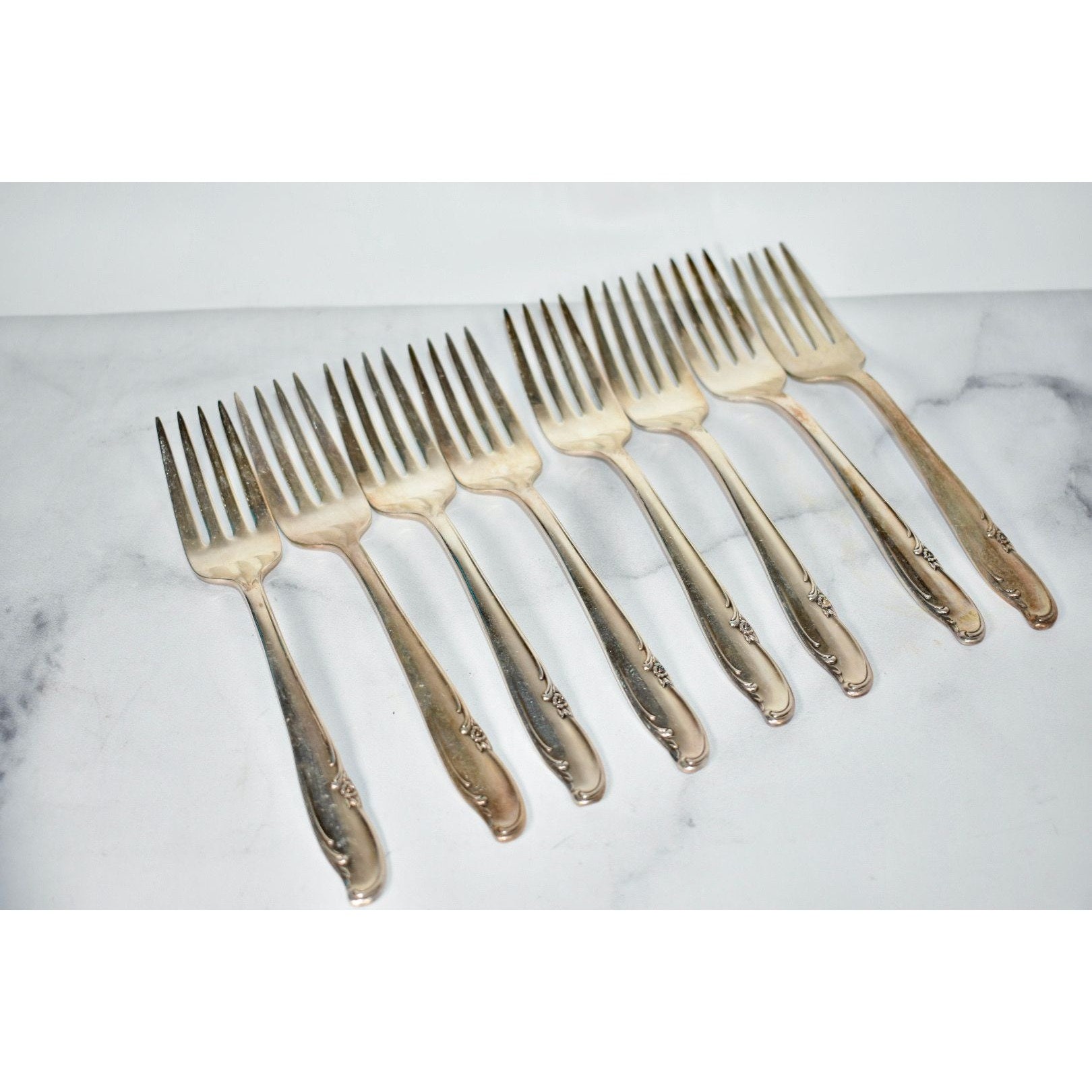 Vintage Flatware Set, International Silver, Pattern Allure Teatime ...