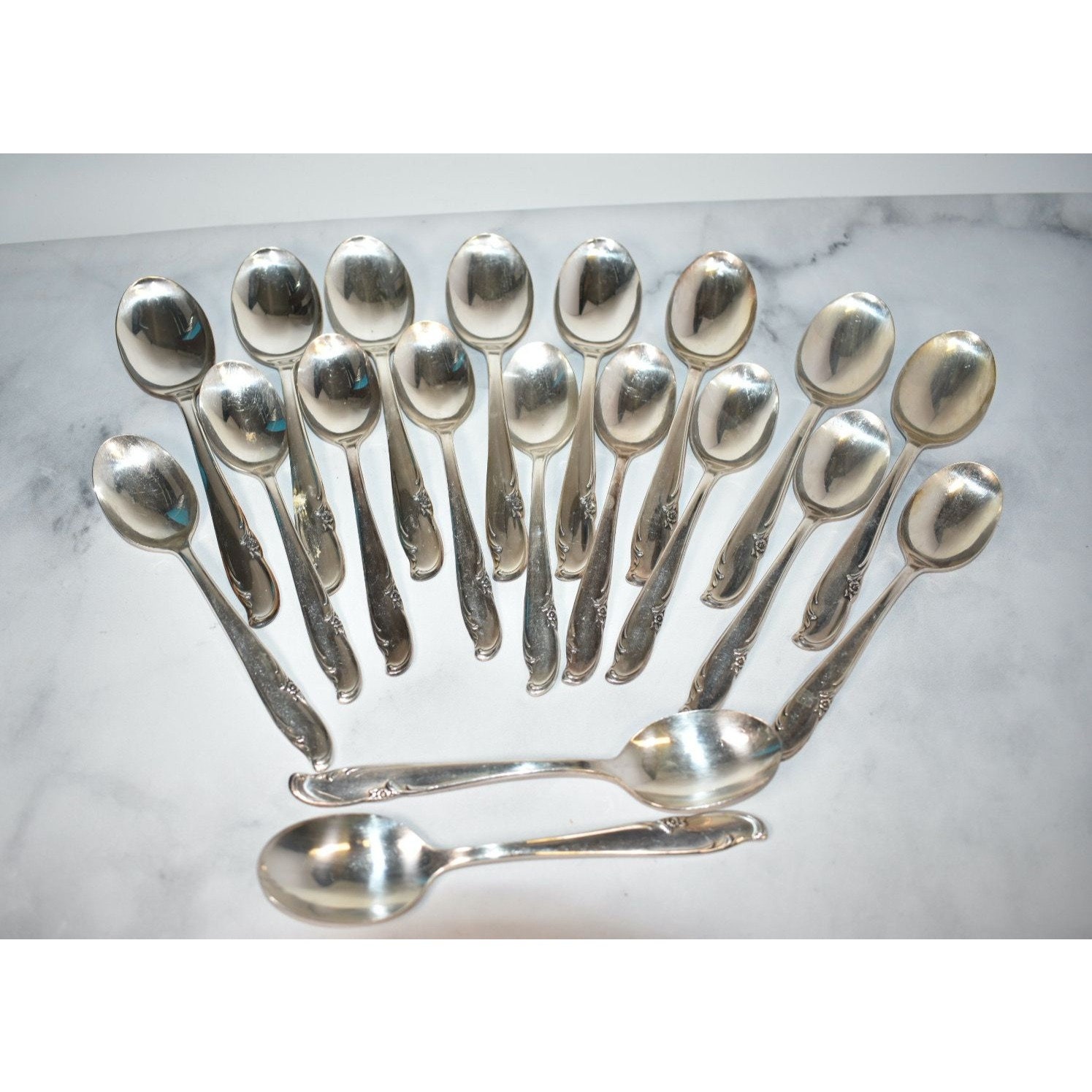 Vintage Flatware Set, International Silver, Pattern Allure Teatime ...