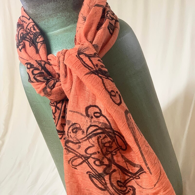 Funny Scarf - Etsy