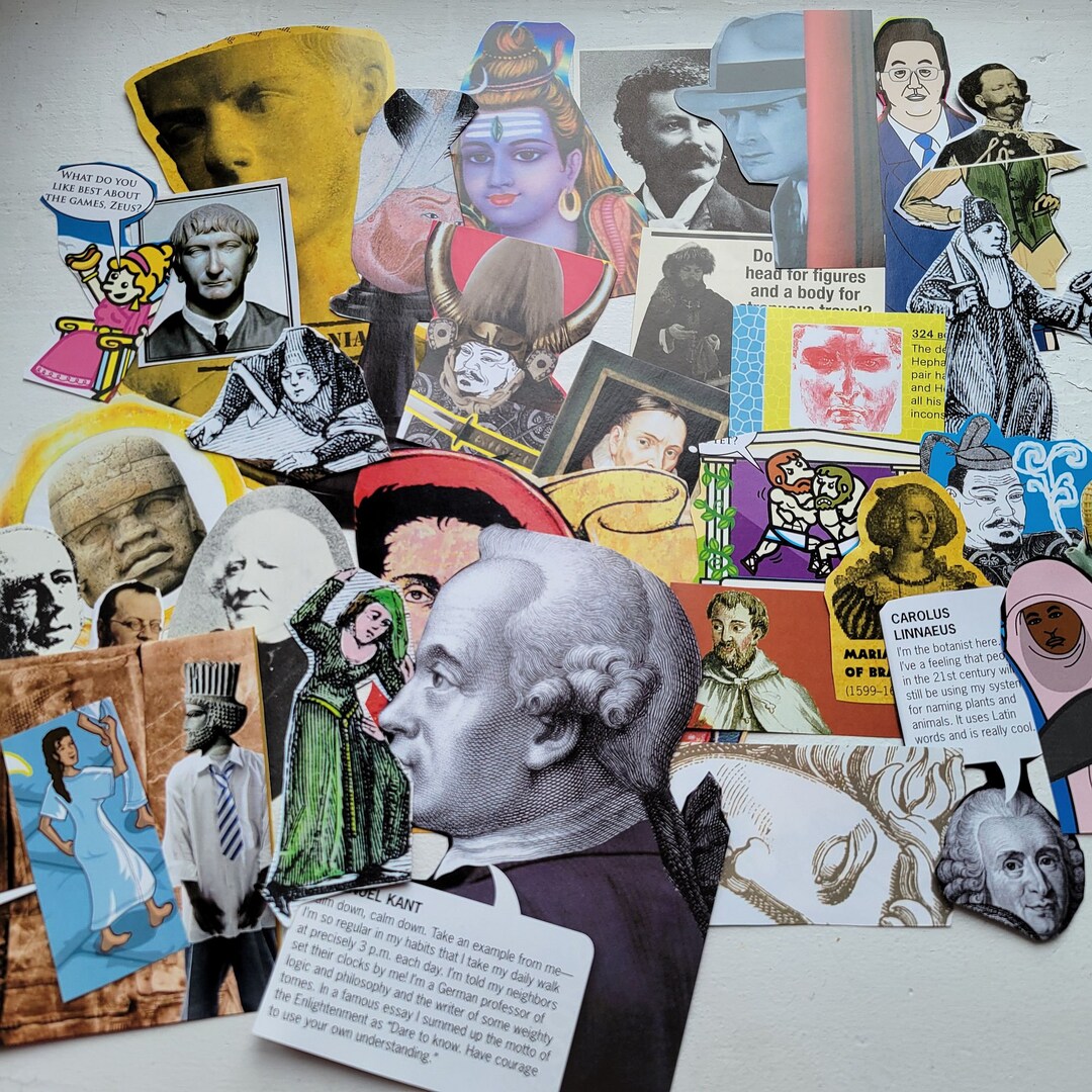 Awesome Collection of PEOPLE Faces 1, VINTAGE Characters, Illustrations ...