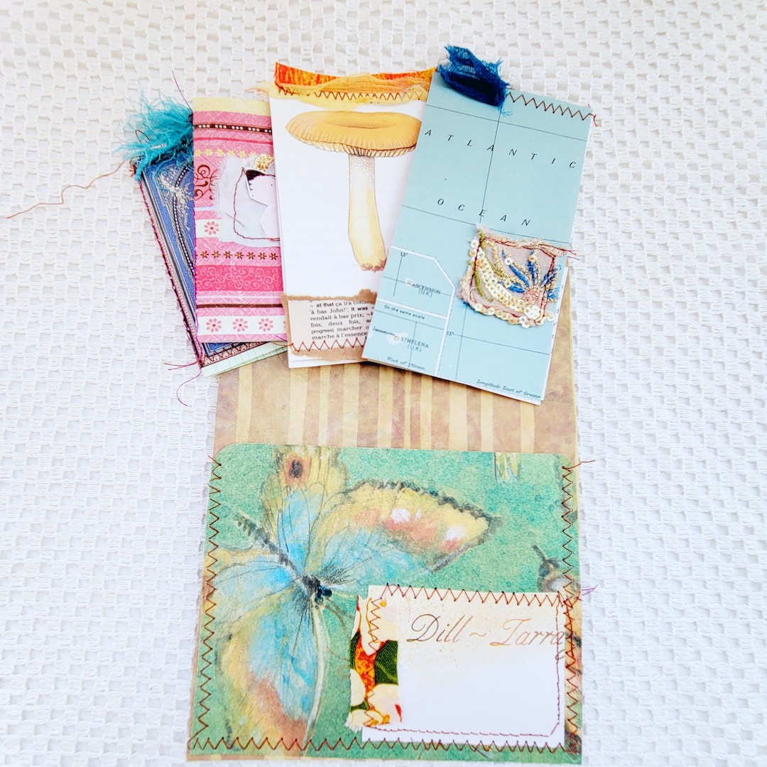 Mini NOTEBOOKS 24 for Junk JOURNALS, Journal Embellishments ...