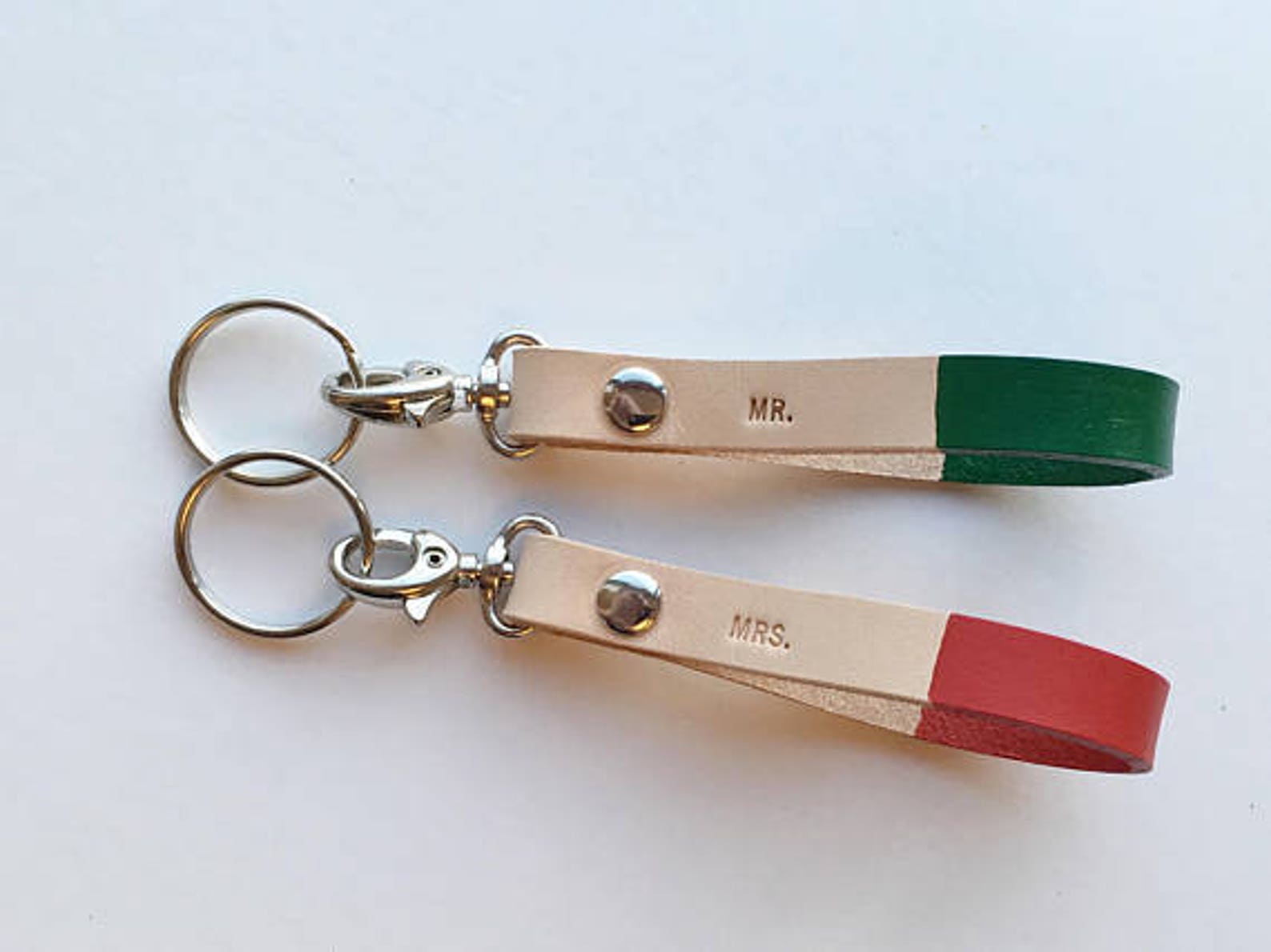 Personalized Leather Keychain Custom Name Leather Key Ring - Etsy