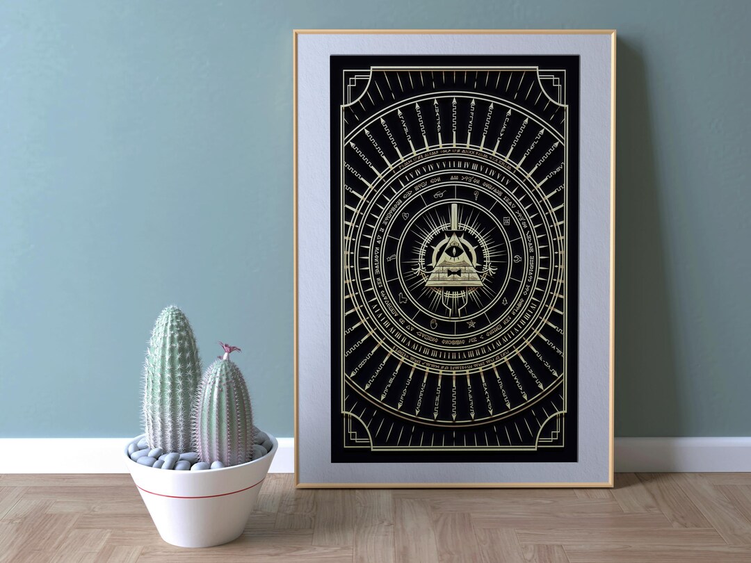 The Ciphers of Bill, Print, Poster, Gravity Falls, Book of Bill, Bill ...
