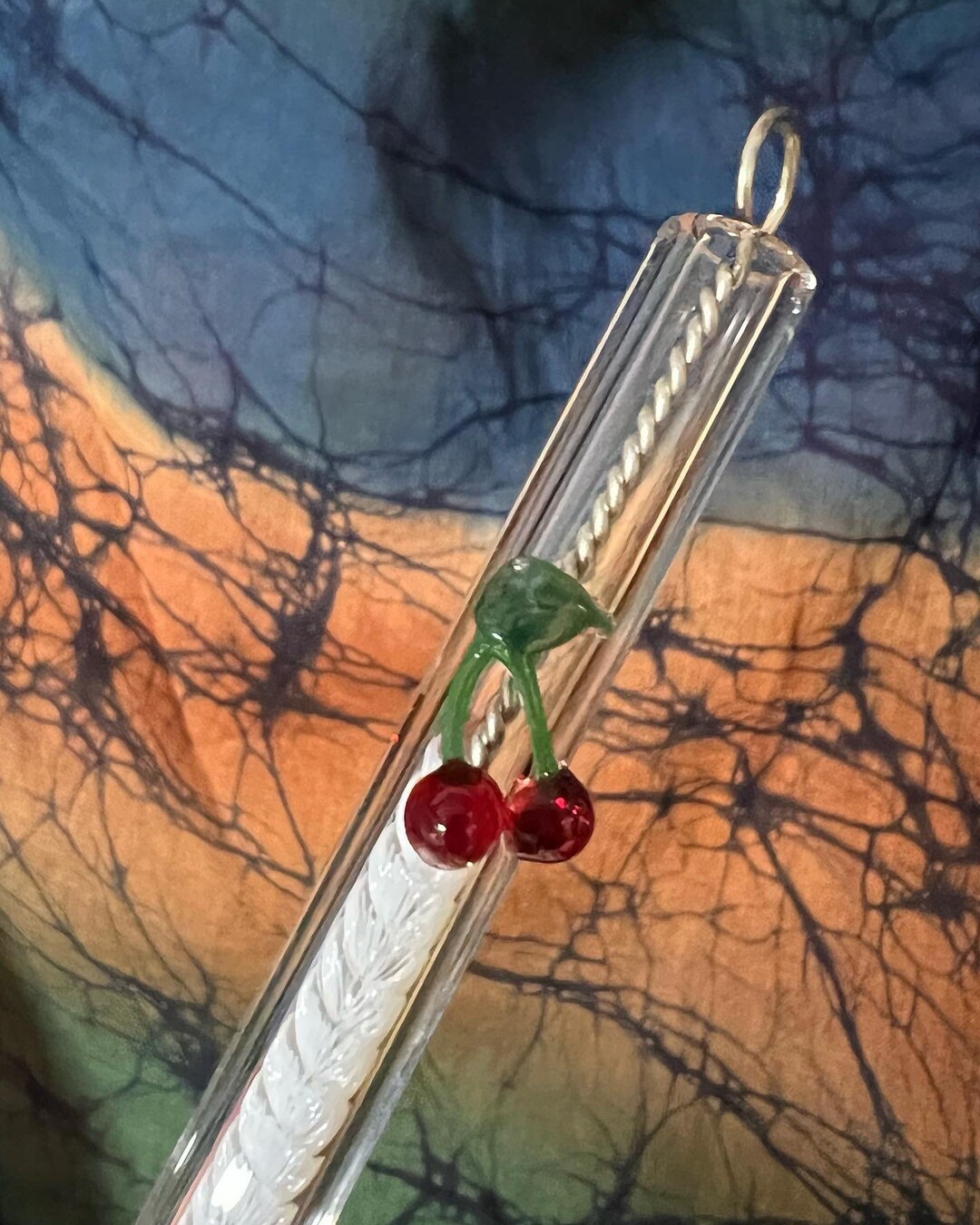 Cherry Glass Straws. - Etsy