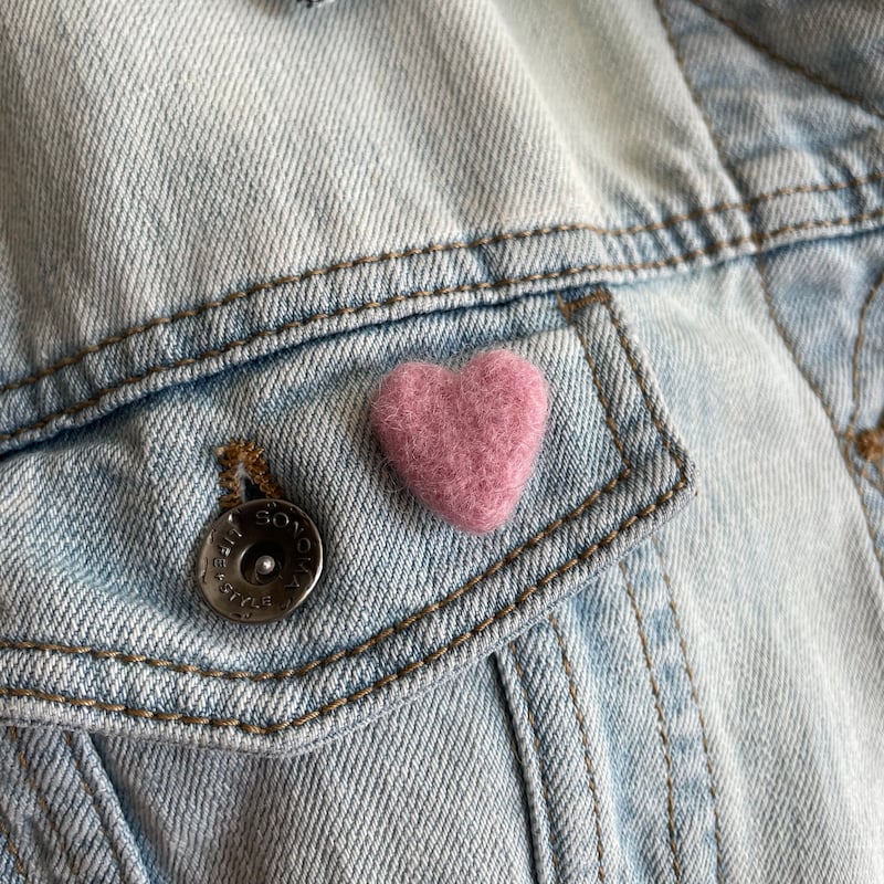 Tiny Heart Buttons - Etsy