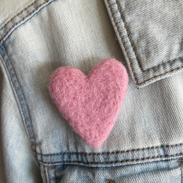 Heart Pin - Etsy