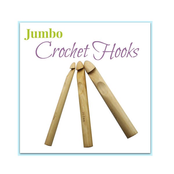Jumbo Crochet Hook - Etsy