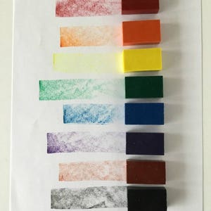 Stockmar Wax Crayon Blocks Standard Set, Drawing Supplies, Beeswax ...