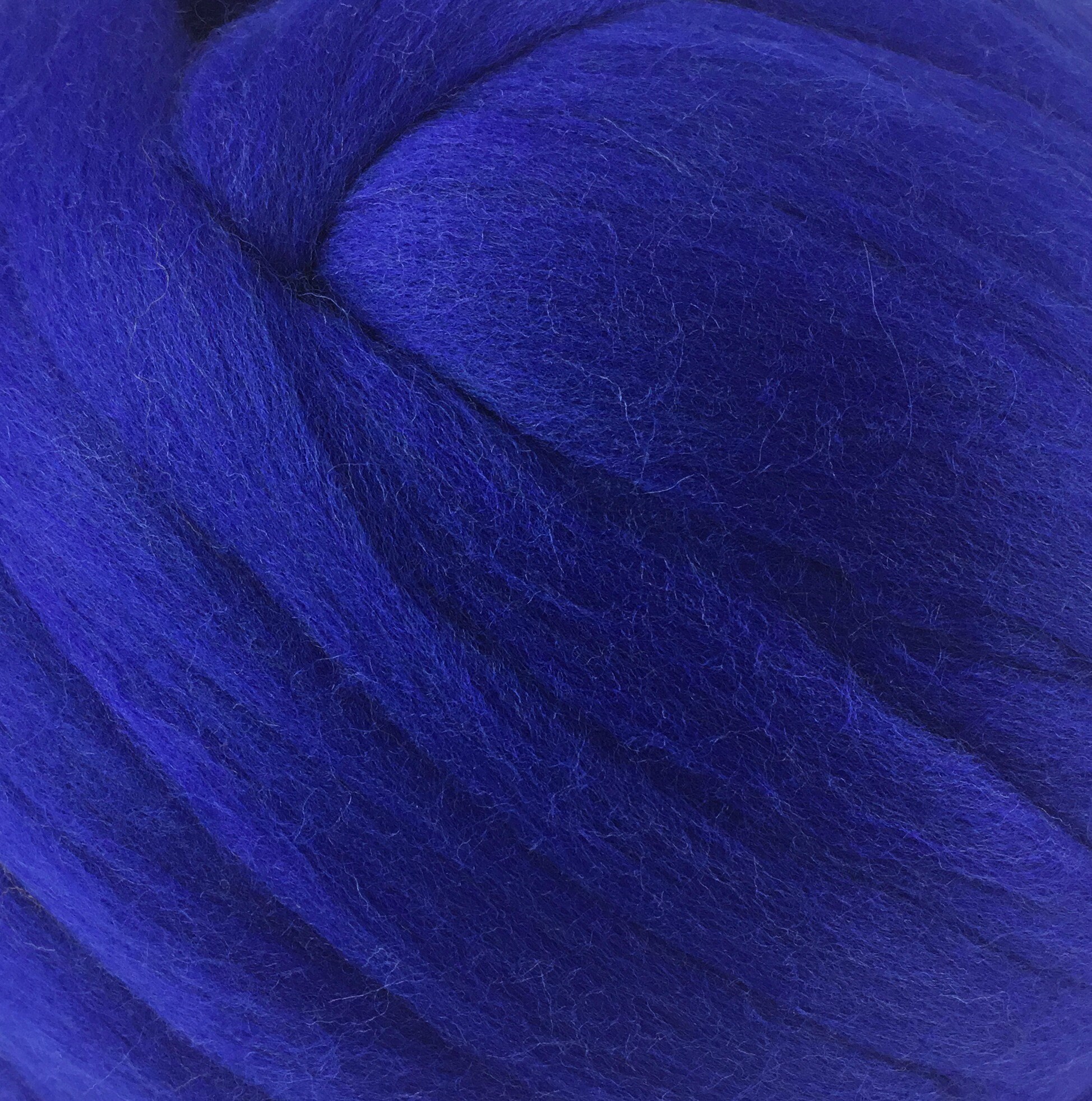 Blue Merino Felting Wool Ultra Marine Bulk Discount Spinning - Etsy