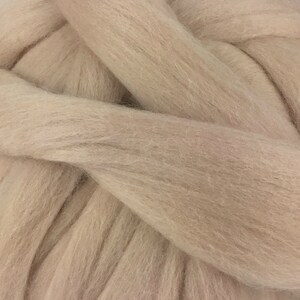 1 Lb Light Skin Color Wool Top, Wholesale Felting Supplies, Fairy Wool ...
