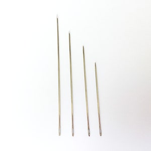 Extra Long Sewing Needles, Waldorf Doll Head Needles, Embroidery ...