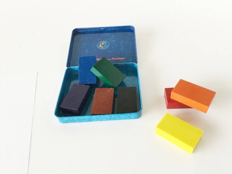 Stockmar Wax Crayon Blocks Standard Set Drawing Supplies | Etsy