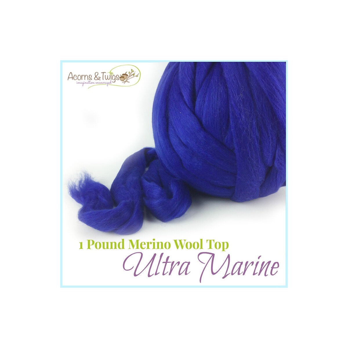 Blue Merino Felting Wool Ultra Marine Bulk Discount Spinning - Etsy