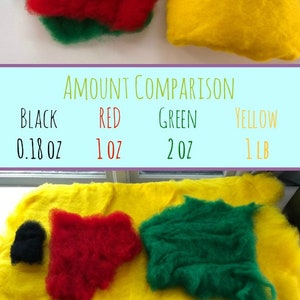 Pink Wool Batting, 1 Oz Batts for Felting, Carded Wool, Batts for ...