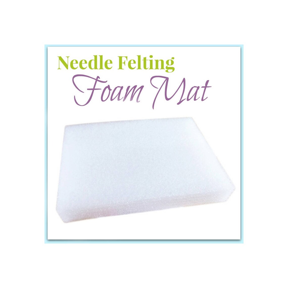 Felting Kits For Beginners Needle Felting Foam Pad - Double Sided Wool ...