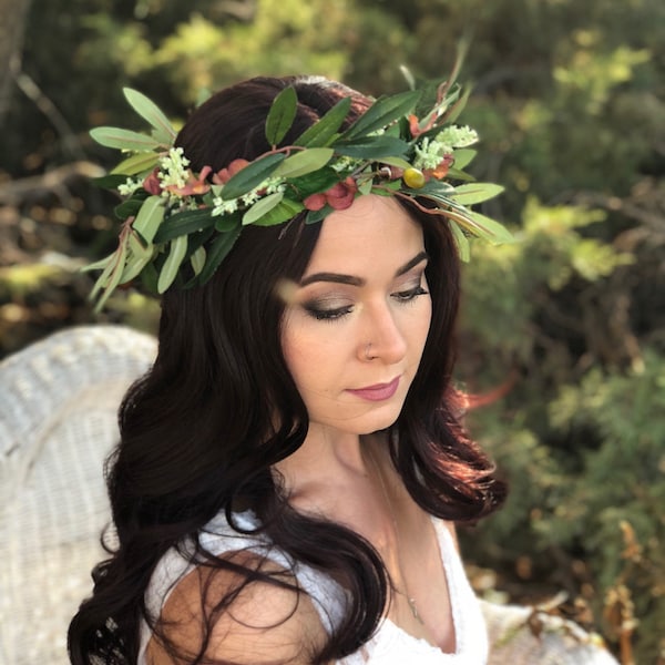 Branch Crown - Etsy