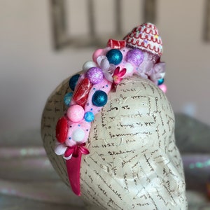Cupcake Fascinator, Candy Crown, Candyland Headband, Halloween Costume ...