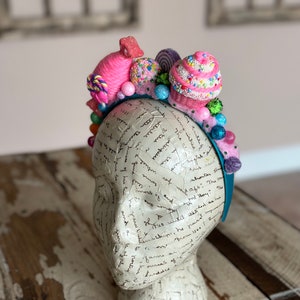 Sweet Treat Fascinator, Candy Crown, Candyland Headband, Halloween ...