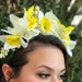 Daffodil Flower Crown, Yellow Spring Flower Crown, Easter Crown, Easter ...