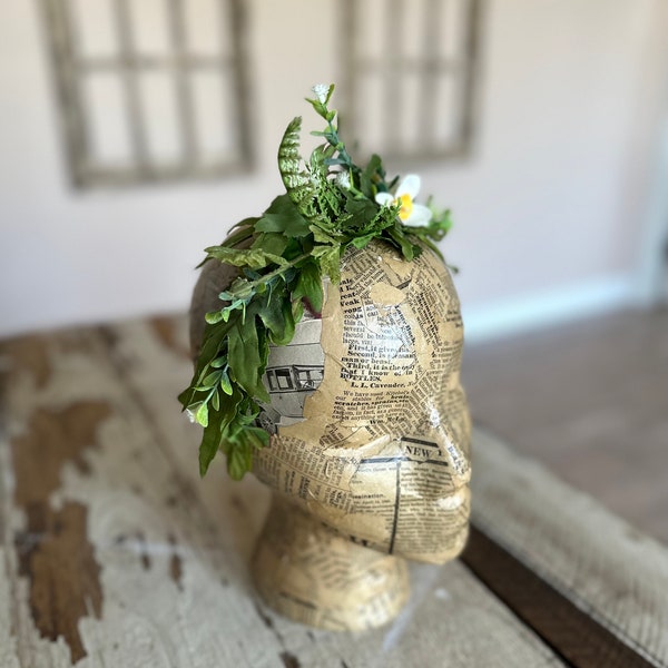 Green Leaf Crown - Etsy