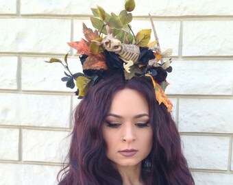 Skeleton Headpiece - Etsy