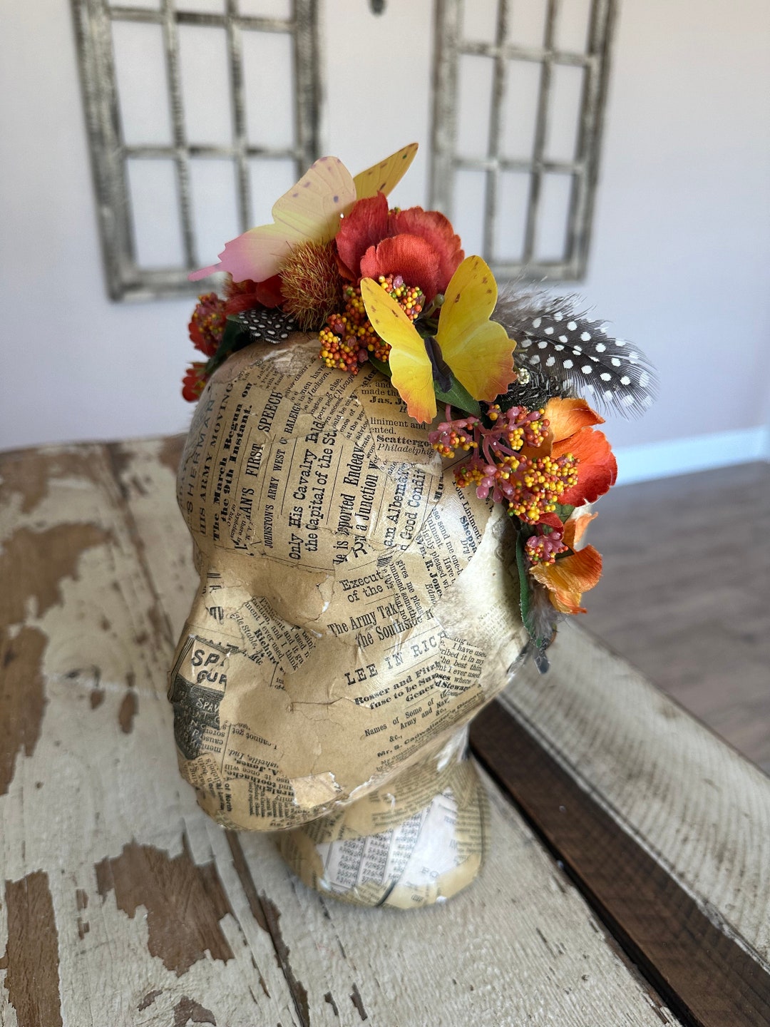 Woodland Thistle Crown, Elven Circlet, Boho Bridal Crown, Renaissance ...