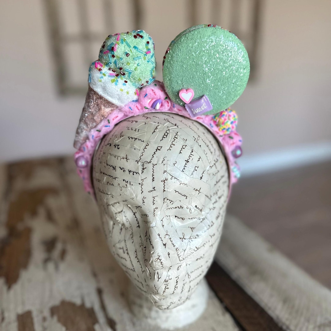 Candy Crown, Candyland Headband, Ice Cream Cone Crown, Cotton Candy ...