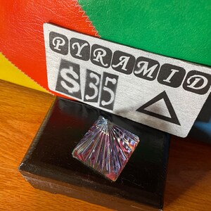 Rainbow Pyramid Prism/tabletop Pyramid - Etsy