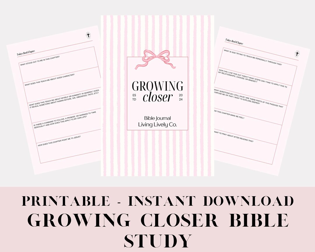 Bible Study Printable Page | Scripture Reflection Worksheet | Christian ...
