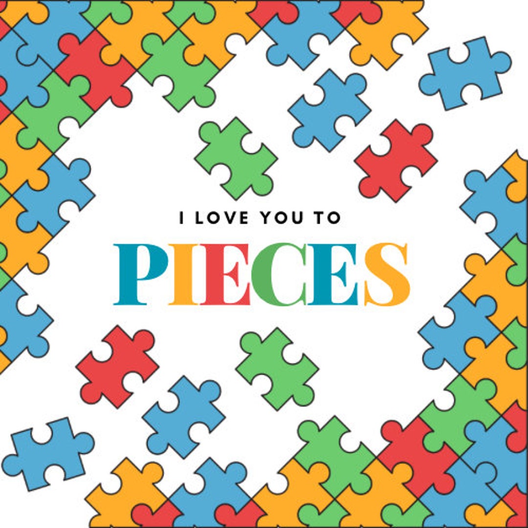 I Love You to Pieces Valentines Day Gift Tags - Etsy