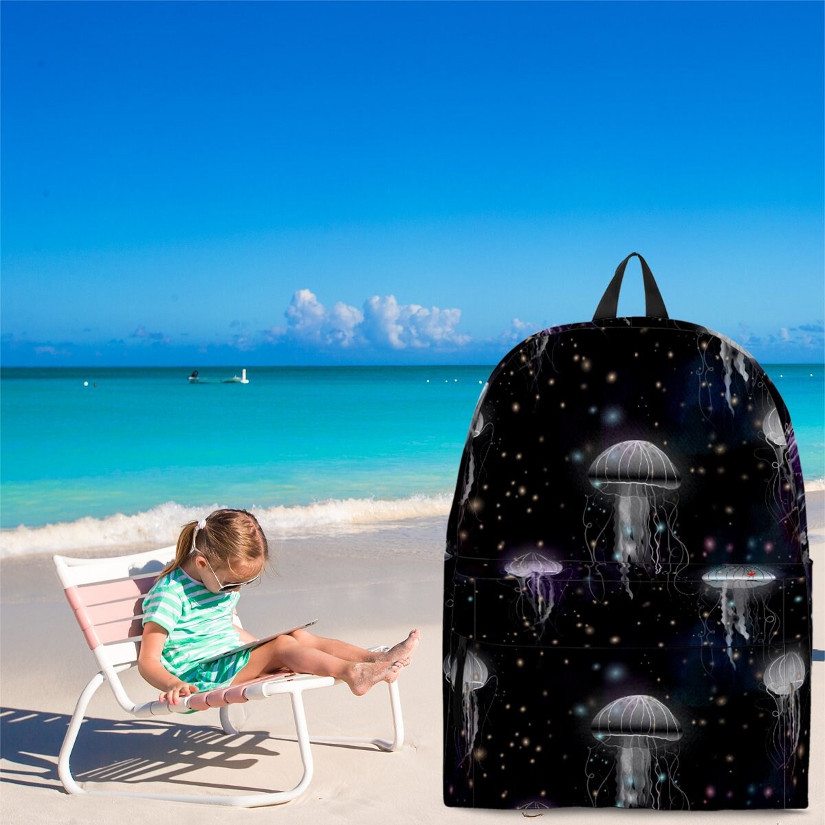 Sea Life Collection Jellyfish design 3 Backpack for Kids - Etsy