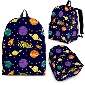 Planets Backpack for Kids, Teens, and Adults design 1 Great Gift for ...