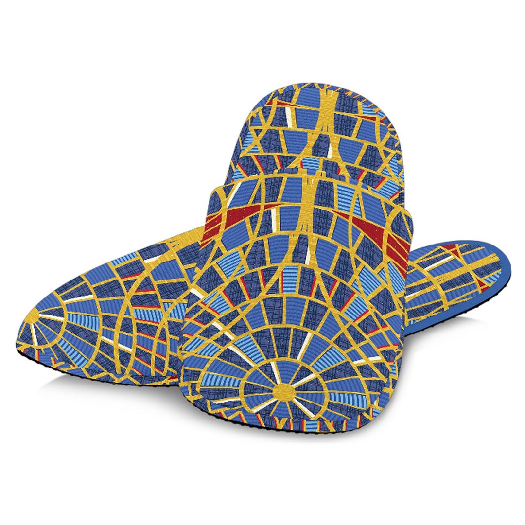 Dragon Con Marriott Carpet Design Slippers With Soles for Women, Men ...