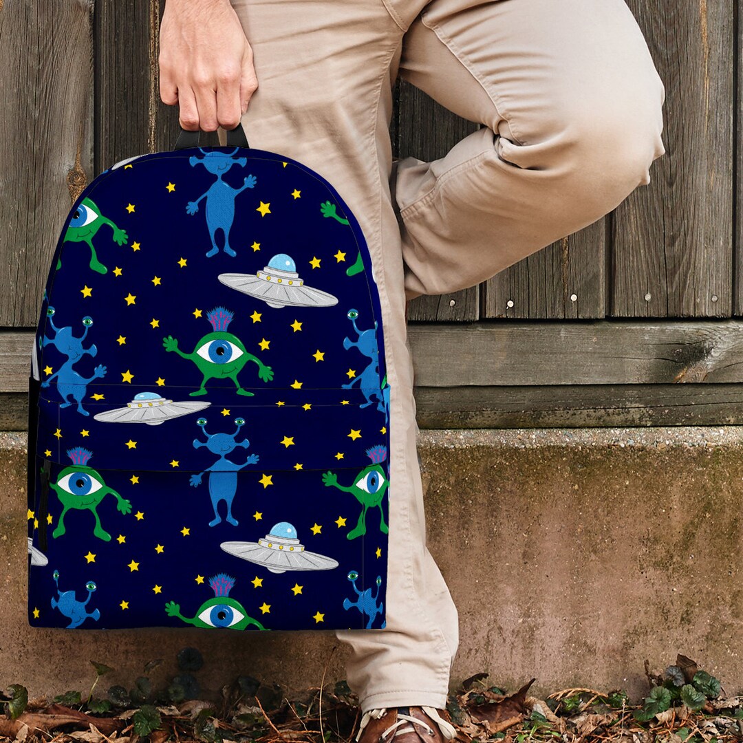 Aliens Backpack for Kids, Teens, and Adults design 1 Great Gift for ...