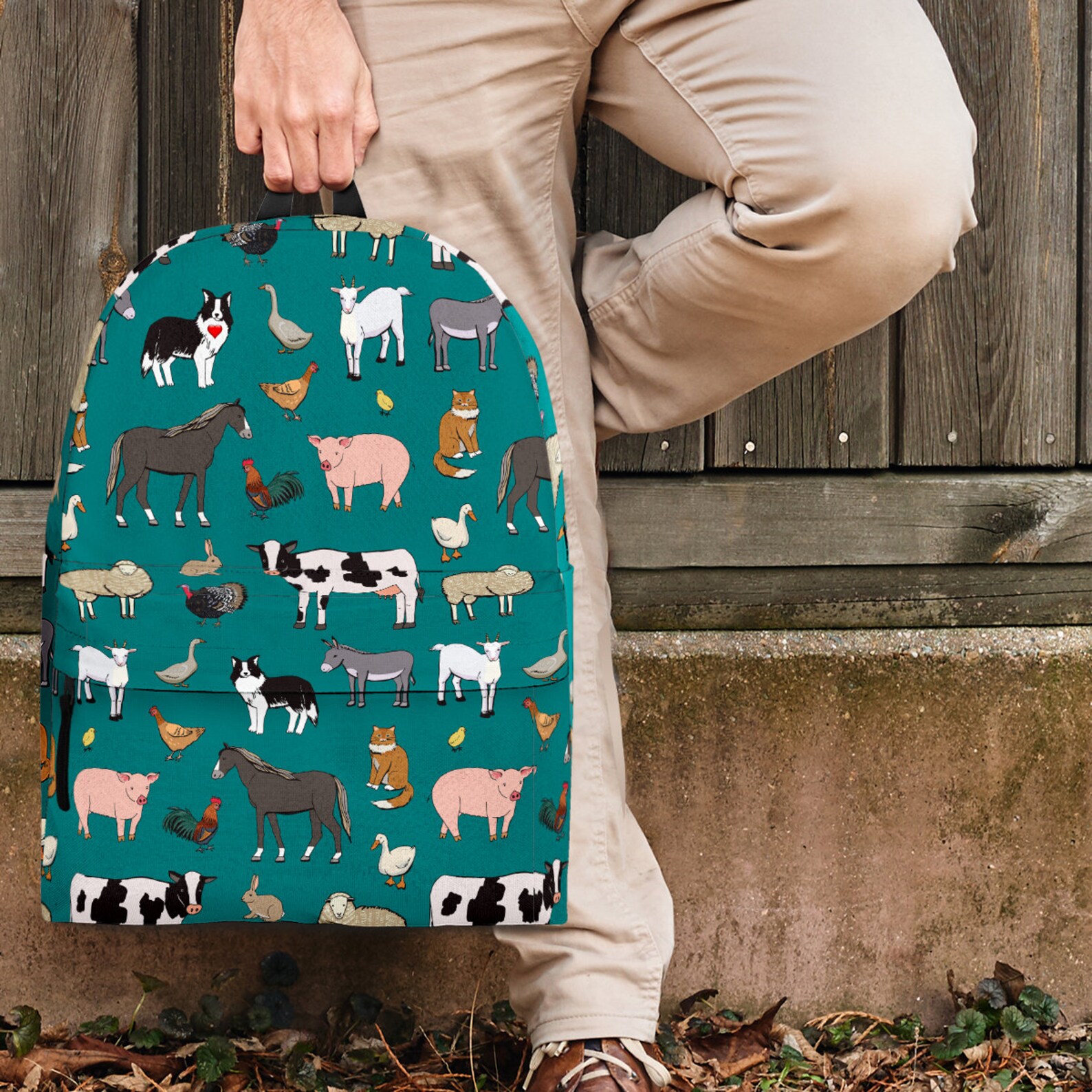 Farm Animals Design 1 Backpack for Kids Teens and Adults - Etsy