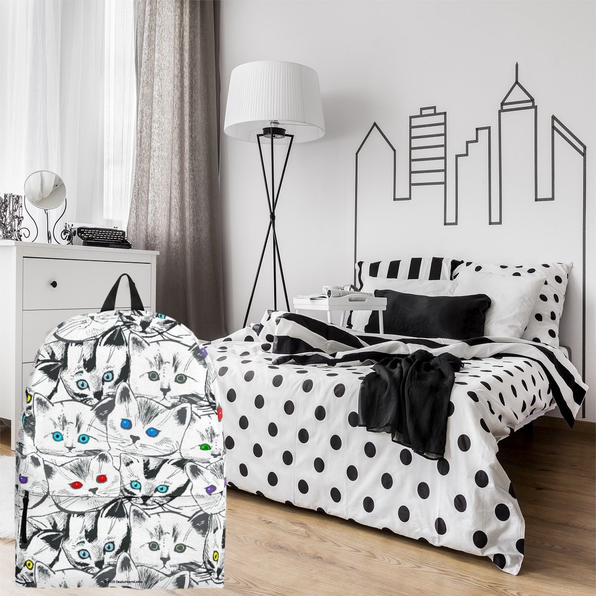 Cat Backpack For Kids Teens And Adults Cats Galore Design | Etsy