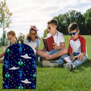 Aliens Backpack for Kids, Teens, and Adults design 1 Great Gift for ...