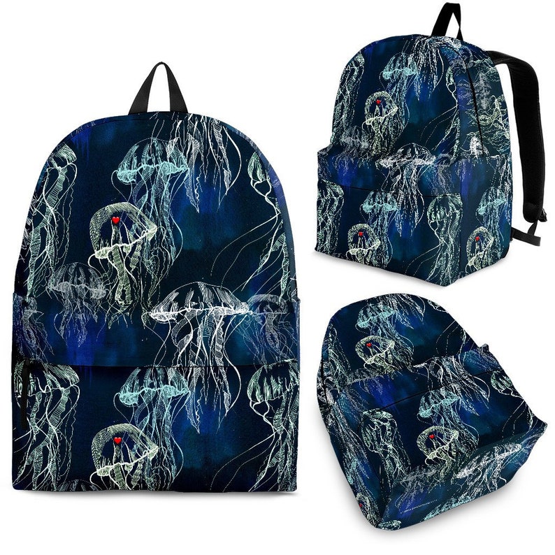 Sea Life Collection Jellyfish design 2 Backpack for Kids - Etsy