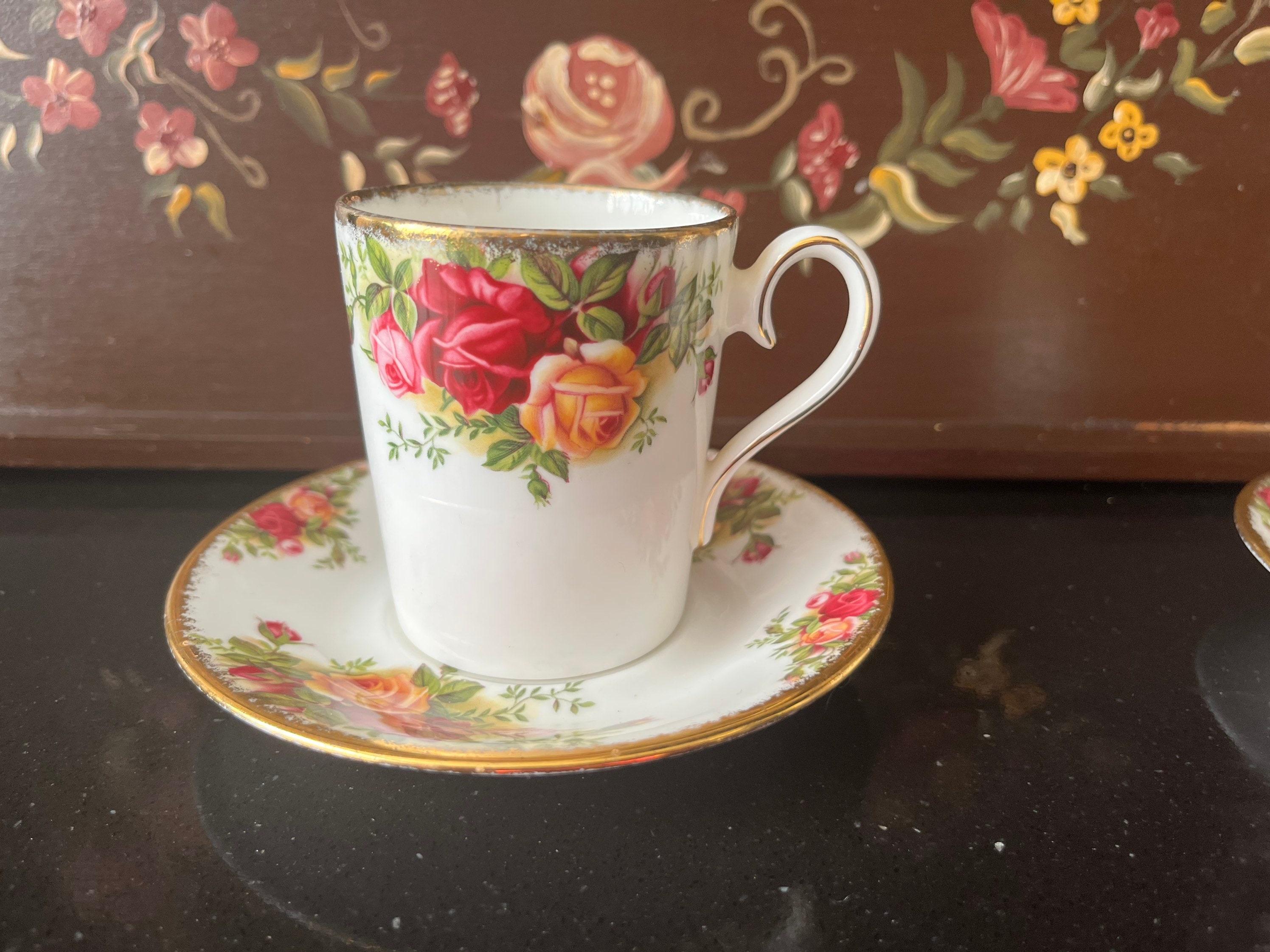 China Rose Mugs - Etsy