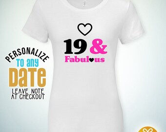 19th birthday gift | Etsy