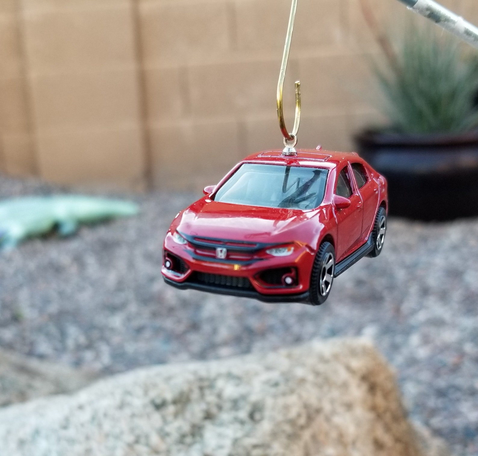 Christmas Ornament '17 Honda Civic Hatchback Matchbox - Etsy