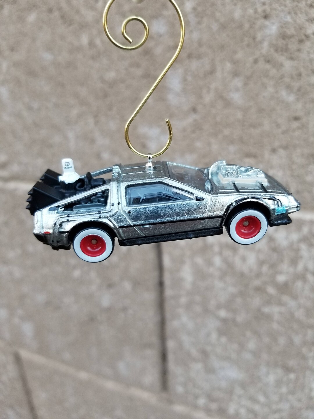 Christmas Ornament, Back to the Future Part III, Delorean Ornament, TV ...