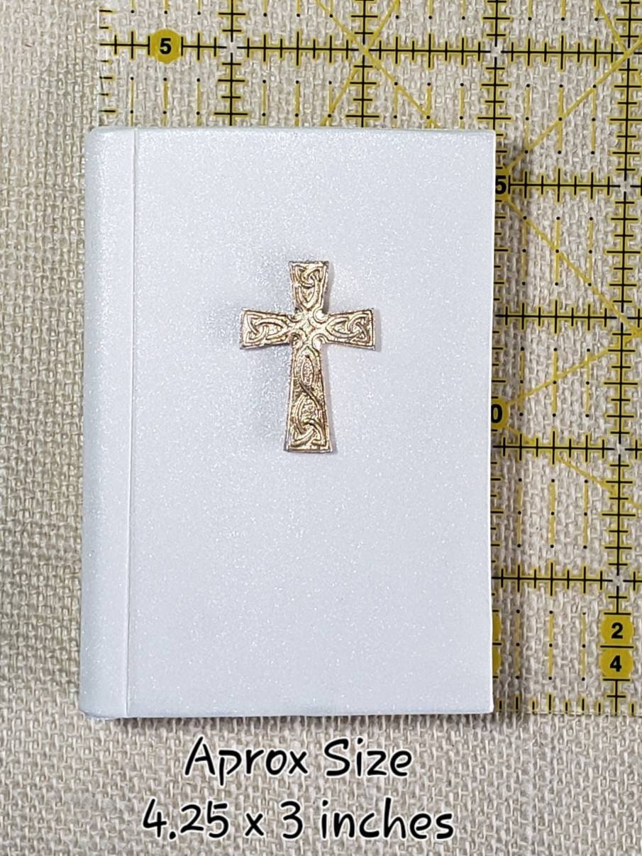 Fondant Bible Cake Topper Bible Cake Topper First Communion | Etsy