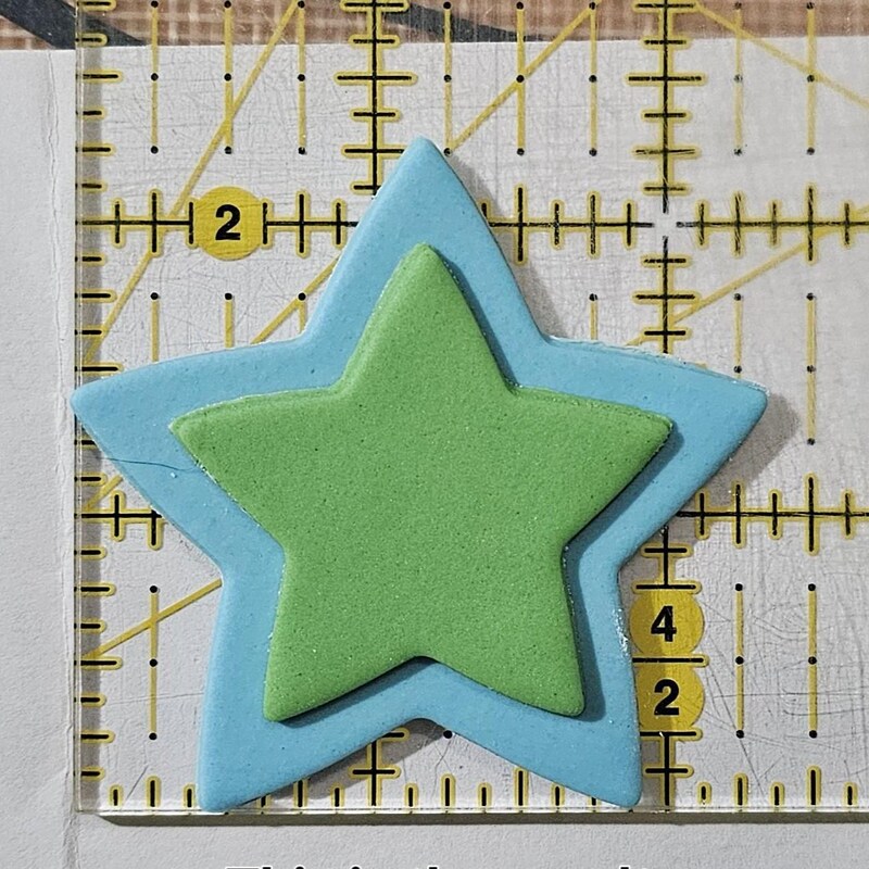 Double Layer Stars - Etsy
