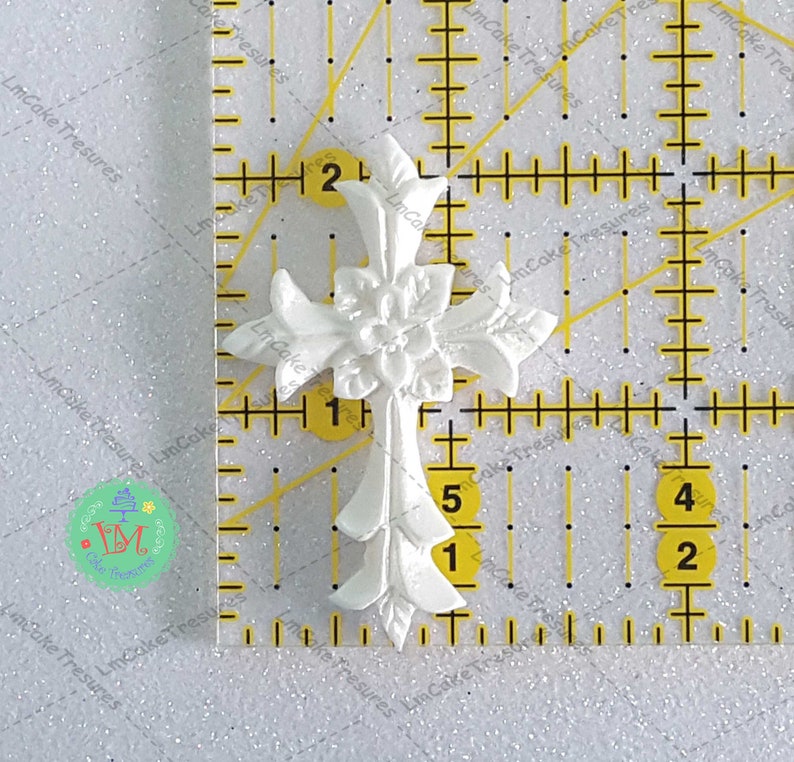 Fondant Crosses - Sugar Crosses - Crosses for Cakes or Cupcakes ...