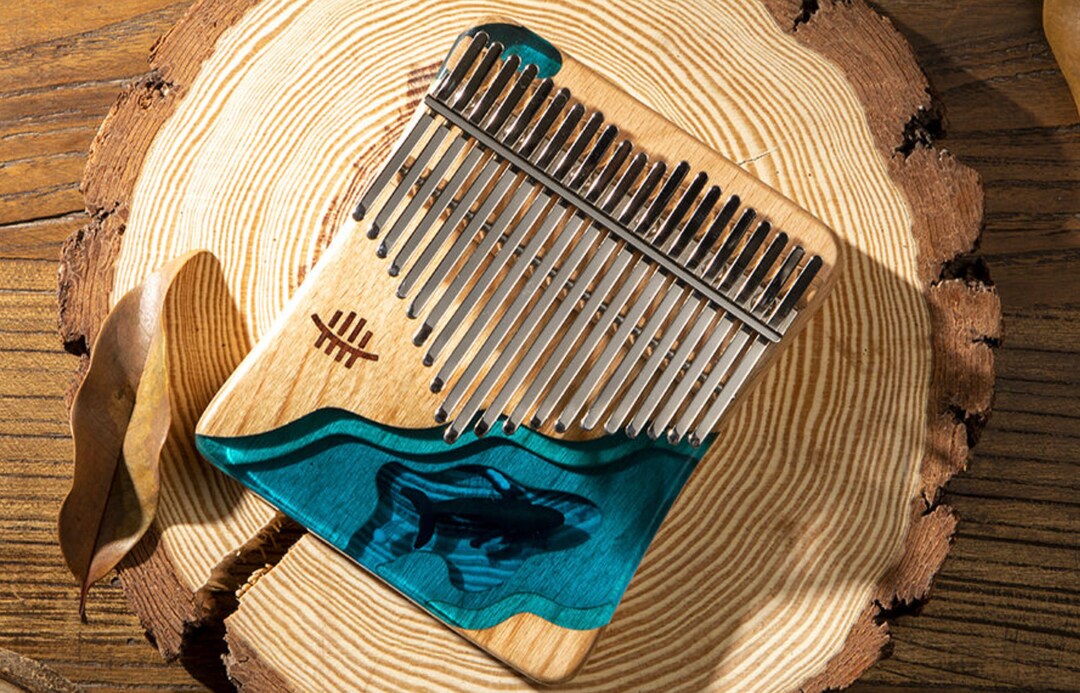 Spirit Kalimba - 21 Keys, Unique Handmade Design, Perfect for Gift ...