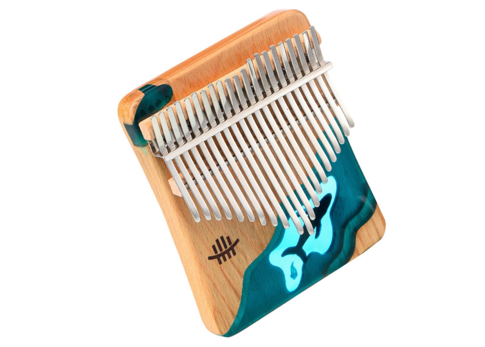 Spirit Kalimba 21 Keys, Unique Handmade Design, Perfect for Gift, Ocean ...