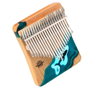 Spirit Kalimba - 21 Keys, Unique Handmade Design, Perfect for Gift ...