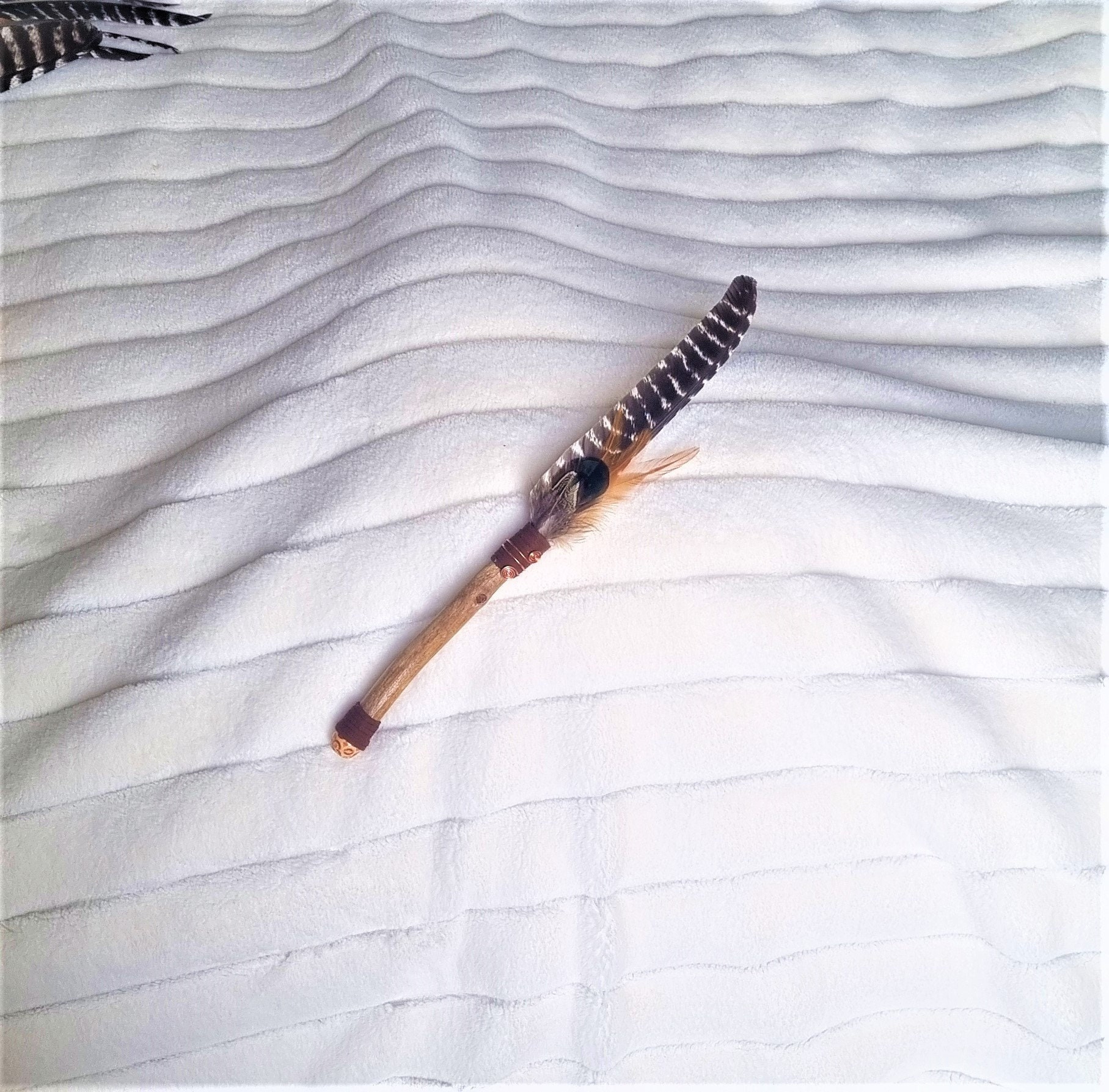 Smoke Fanning Feather Pagan Wiccan Celtic Saining Ceremony - Etsy