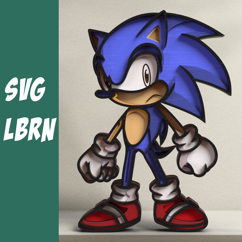 Sonic the Hedgehog Svg - Etsy